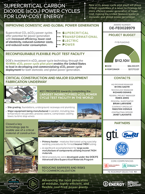 STEP 10 MWe Pilot Plant | netl.doe.gov