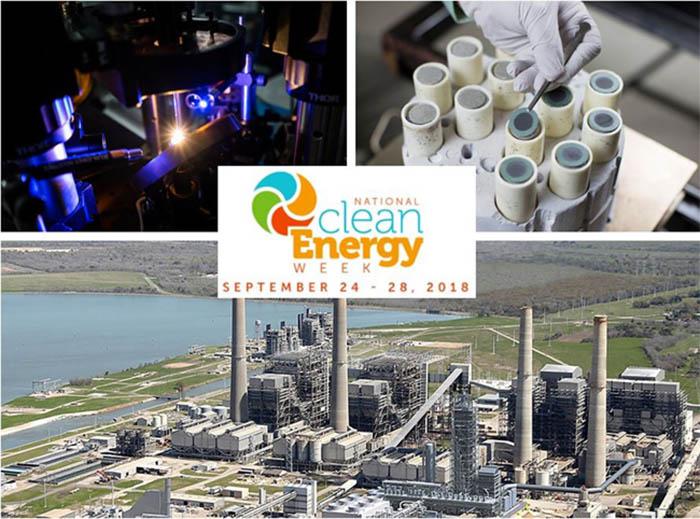 Mark National Clean Energy Week With NETL | netl.doe.gov